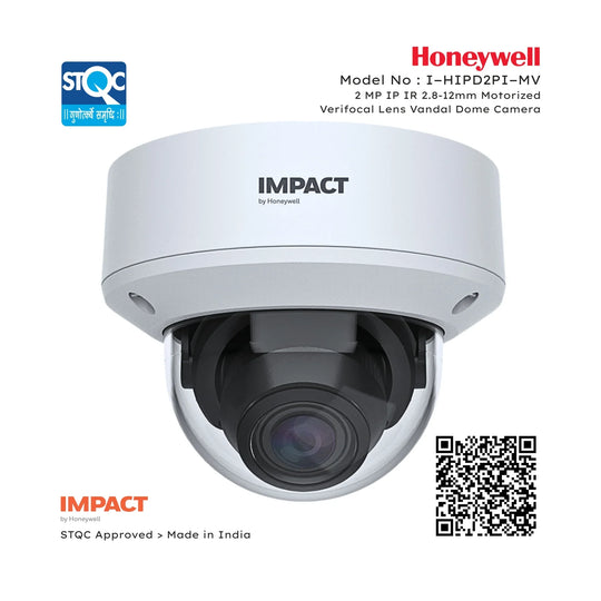 Honeywell Impact I−HIPD2PI−MV 2 MP IP IR Motorized Vandal Dome Camera ...